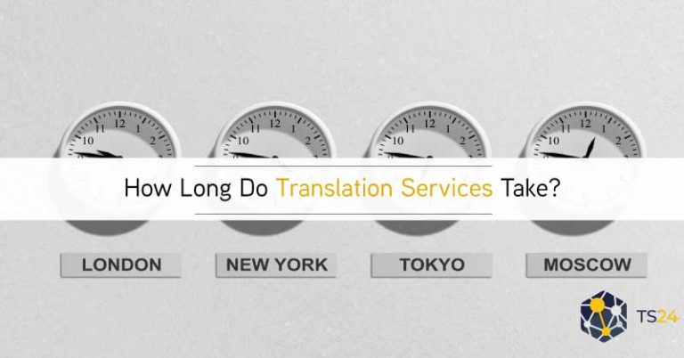 How Long Do Translation Services Take? | TS24 UK